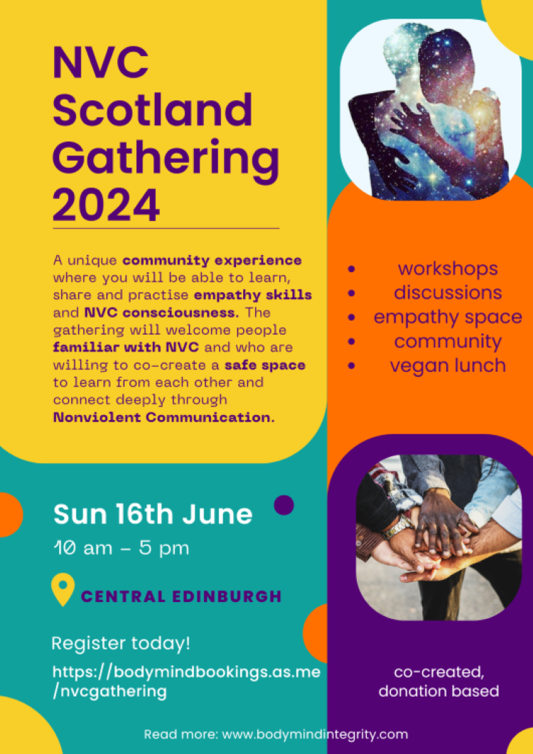 NVC Scotland Community Gathering - NVC UK - Nonviolent Communication in ...